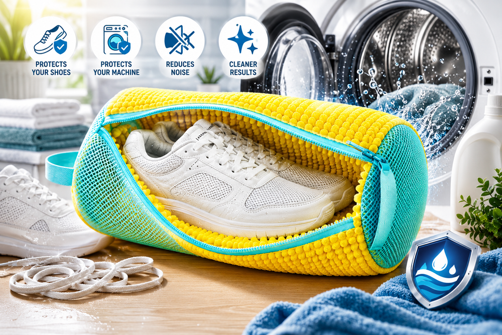 How to Wash Shoes in a Washing Machine | Shoe Washing Bag Guide 2026