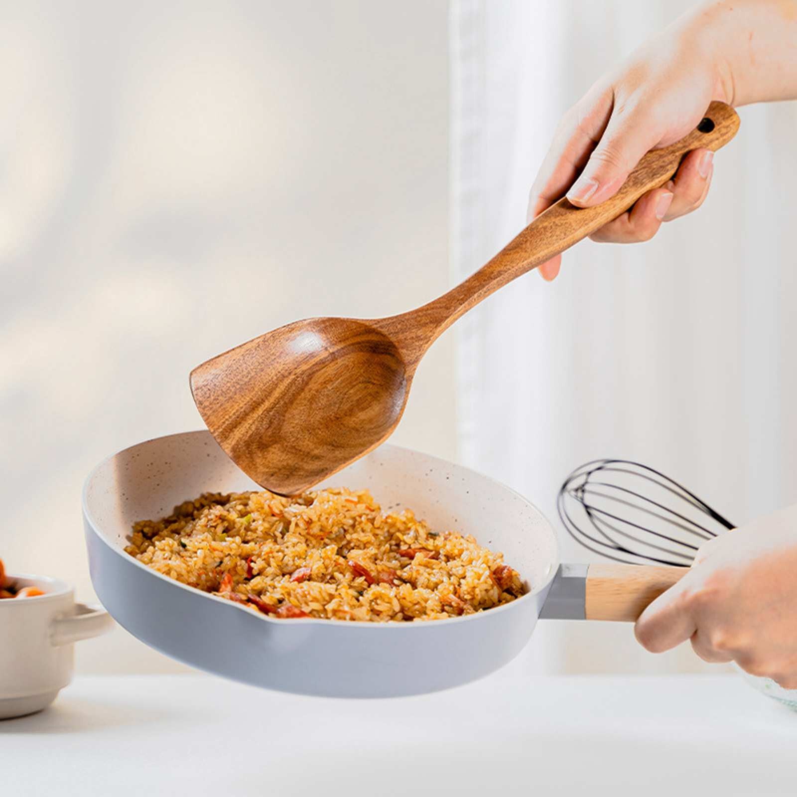 ProChef Teak Kitchen Utensil Set | Natural Utensils That Last